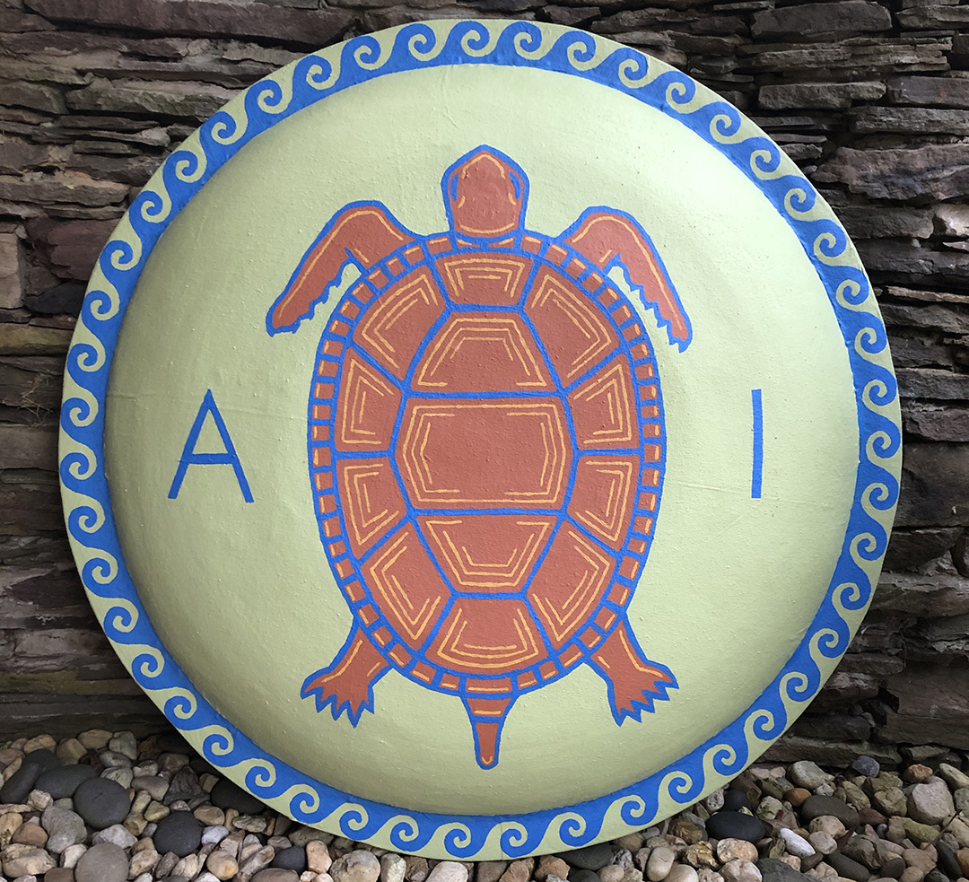 Greek Hoplite Aspis with Turtle Motif – Giant Pygmy